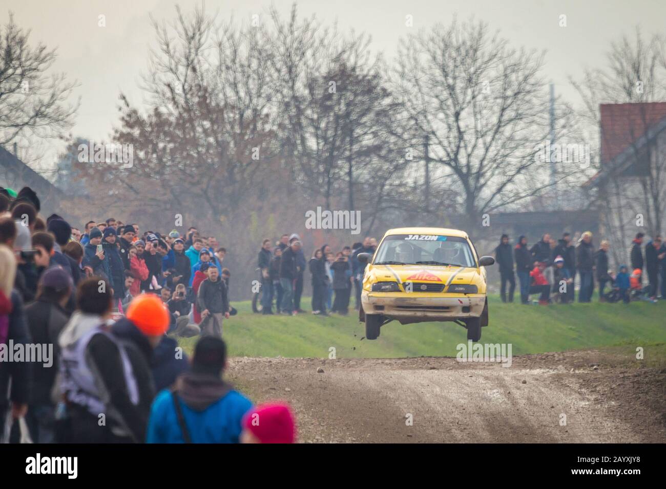 Sveta Nedjelja, Croatia - November 24, 2019. 10th Rally Show Santa ...