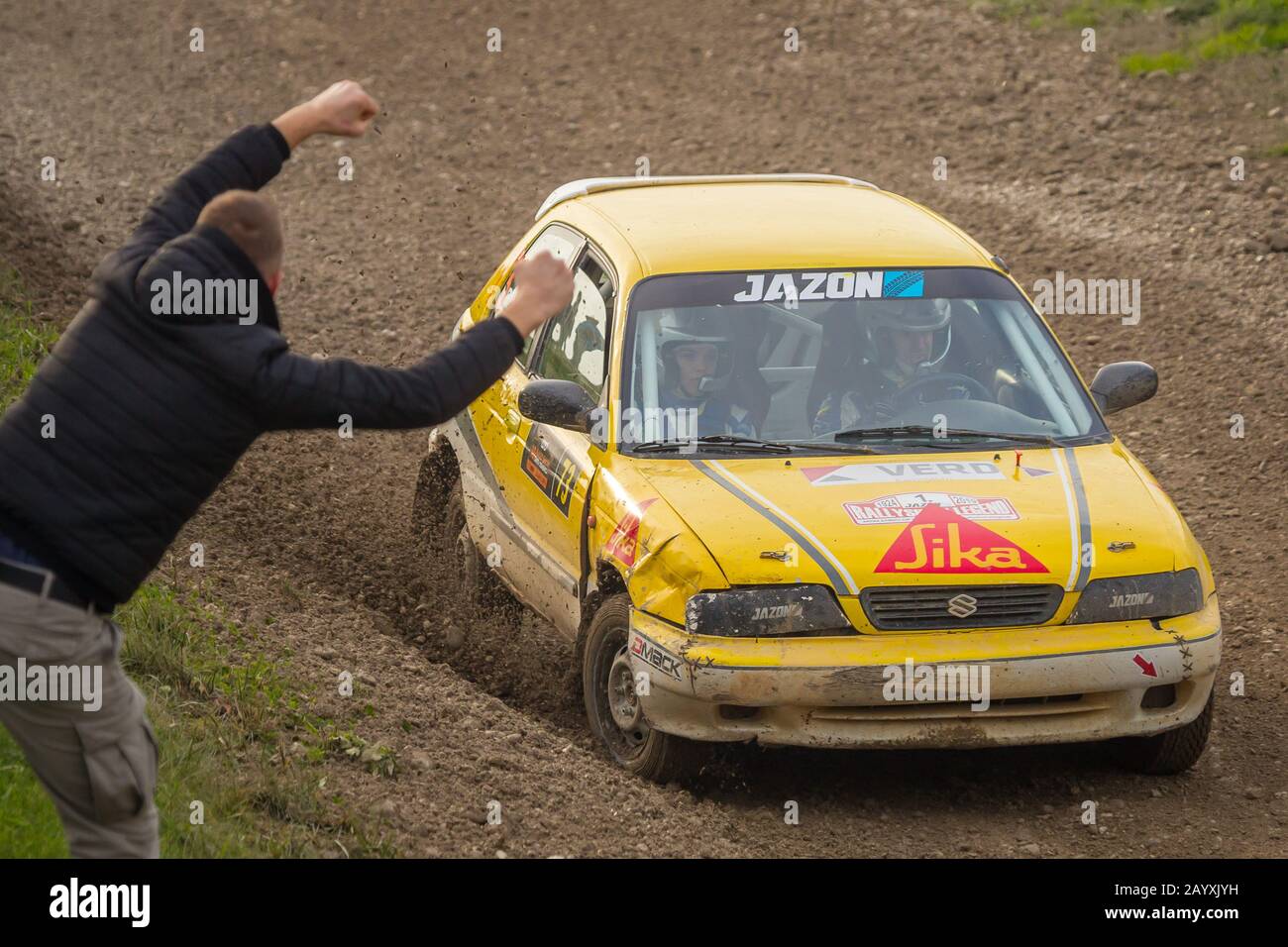 Sveta Nedjelja, Croatia - November 24, 2019. 10th Rally Show Santa ...