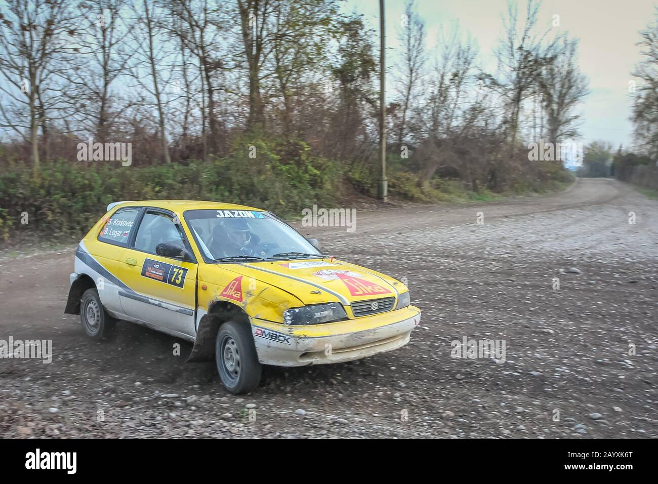 Sveta Nedjelja, Croatia - November 24, 2019. 10th Rally Show Santa ...