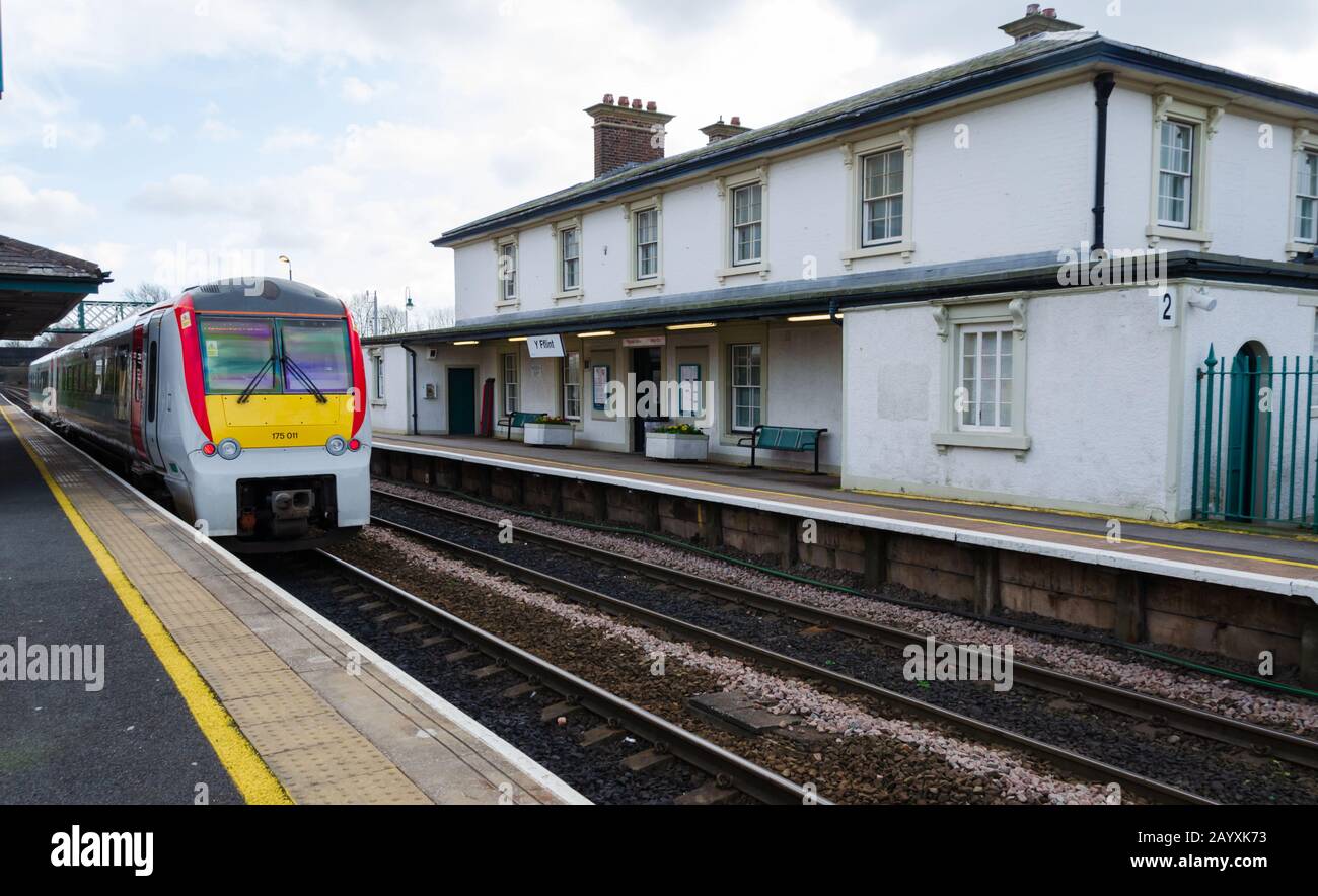 Flint railway station hi-res stock photography and images - Alamy