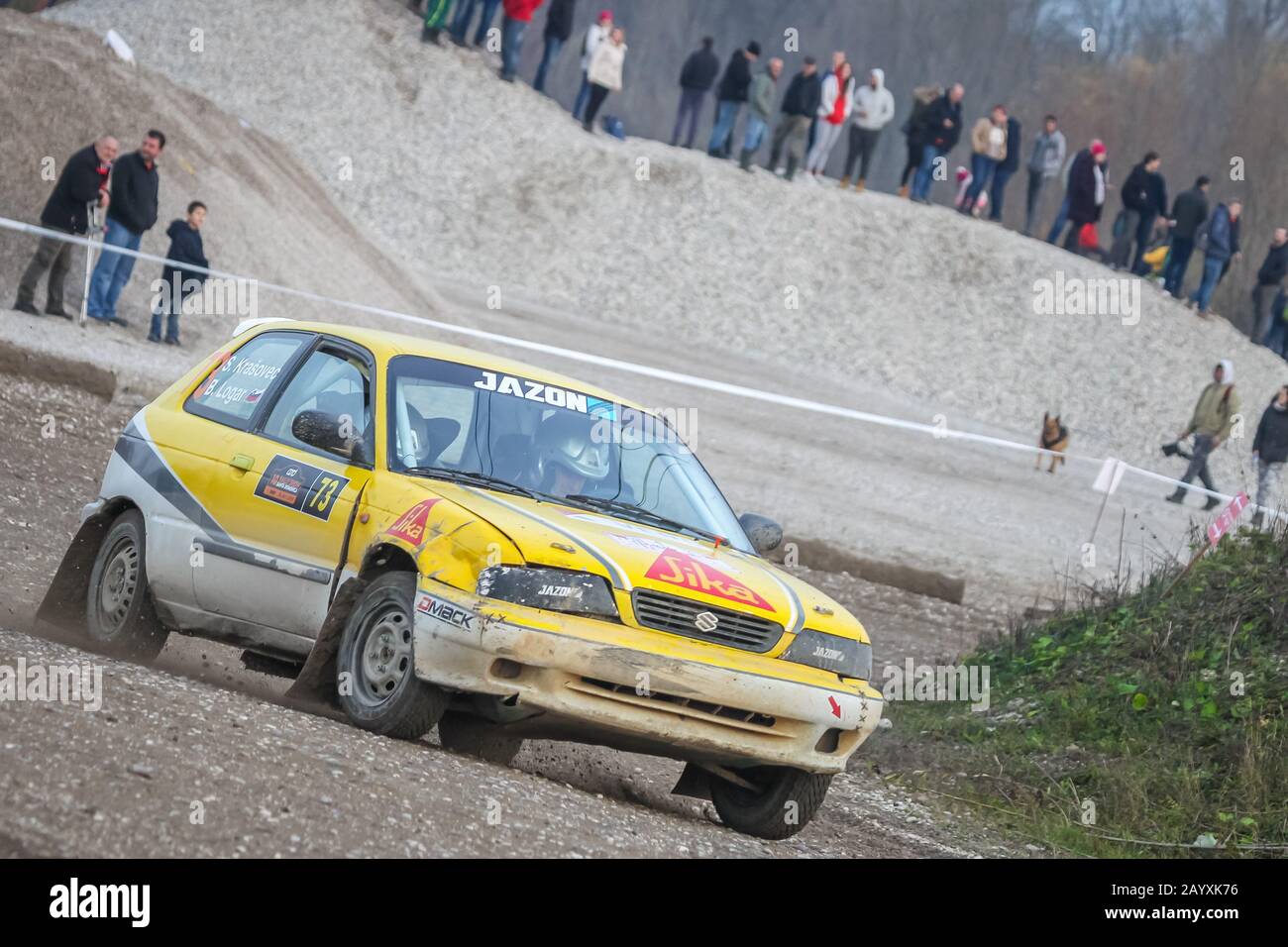 Sveta Nedjelja, Croatia - November 24, 2019. 10th Rally Show Santa ...