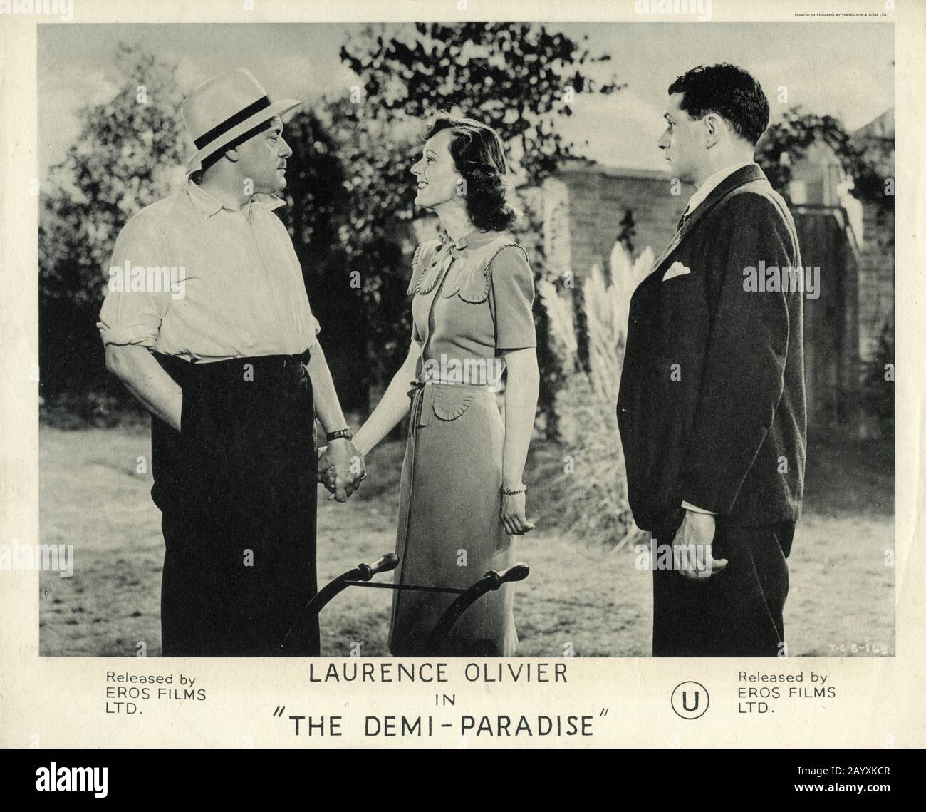 GEORGE THORPE PENELOPE DUDLEY - WARD and LAURENCE OLIVIER in THE DEMI ...