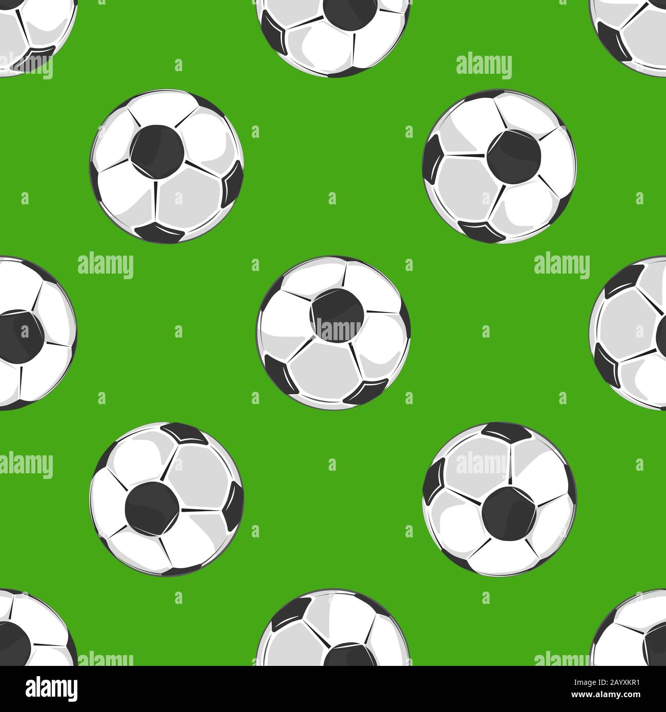 Soccer Ball Pattern Background
