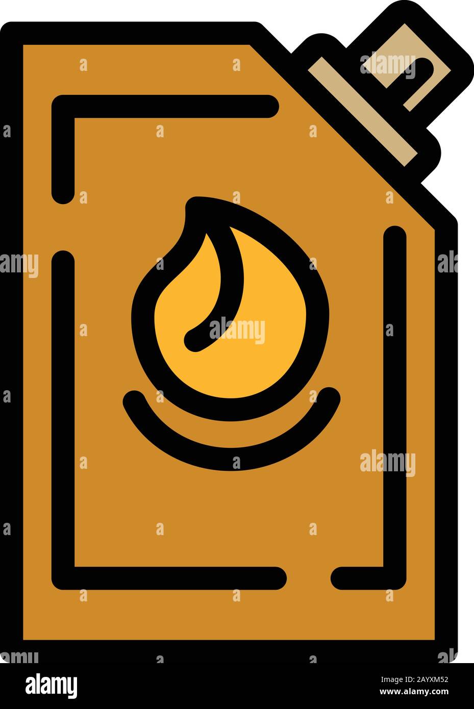 Mustard package icon. Outline mustard package vector icon for web ...