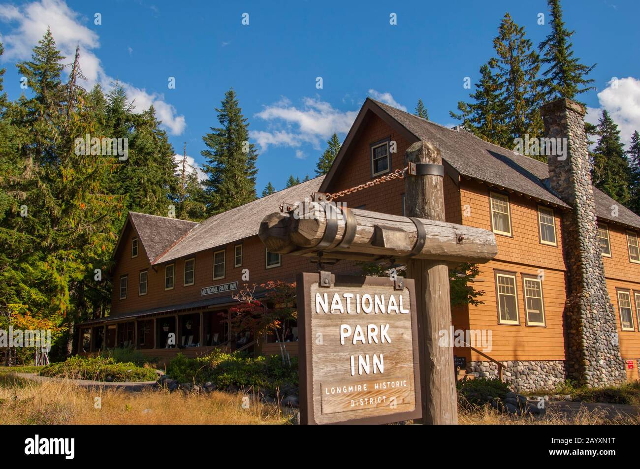 Mt rainier lodge hi-res stock photography and images - Alamy