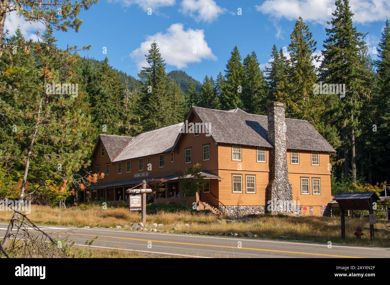 Longmire historic district hi-res stock photography and images - Alamy