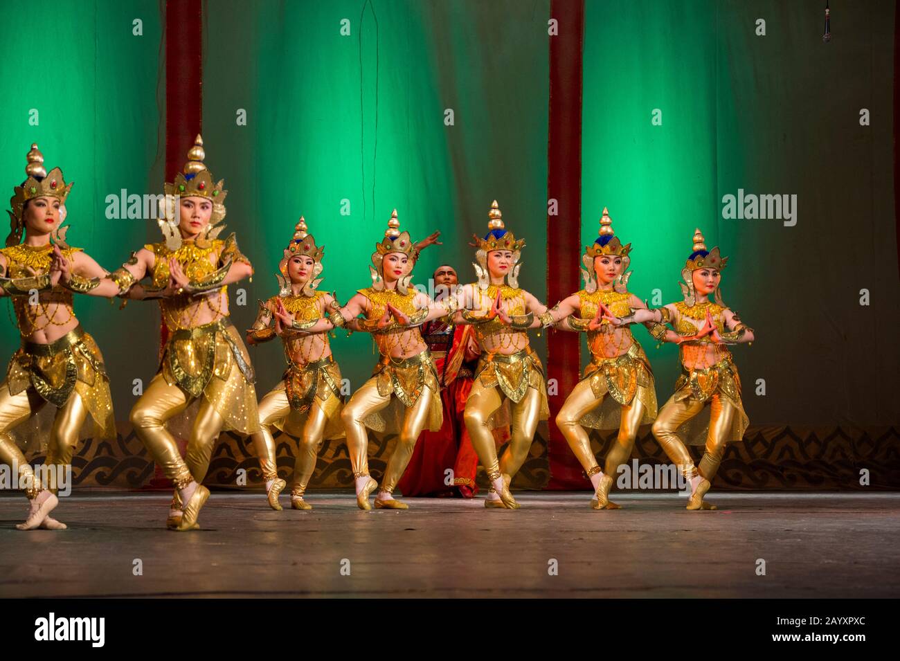 Traditional dance performance at the National Academic Drama Theatre ...