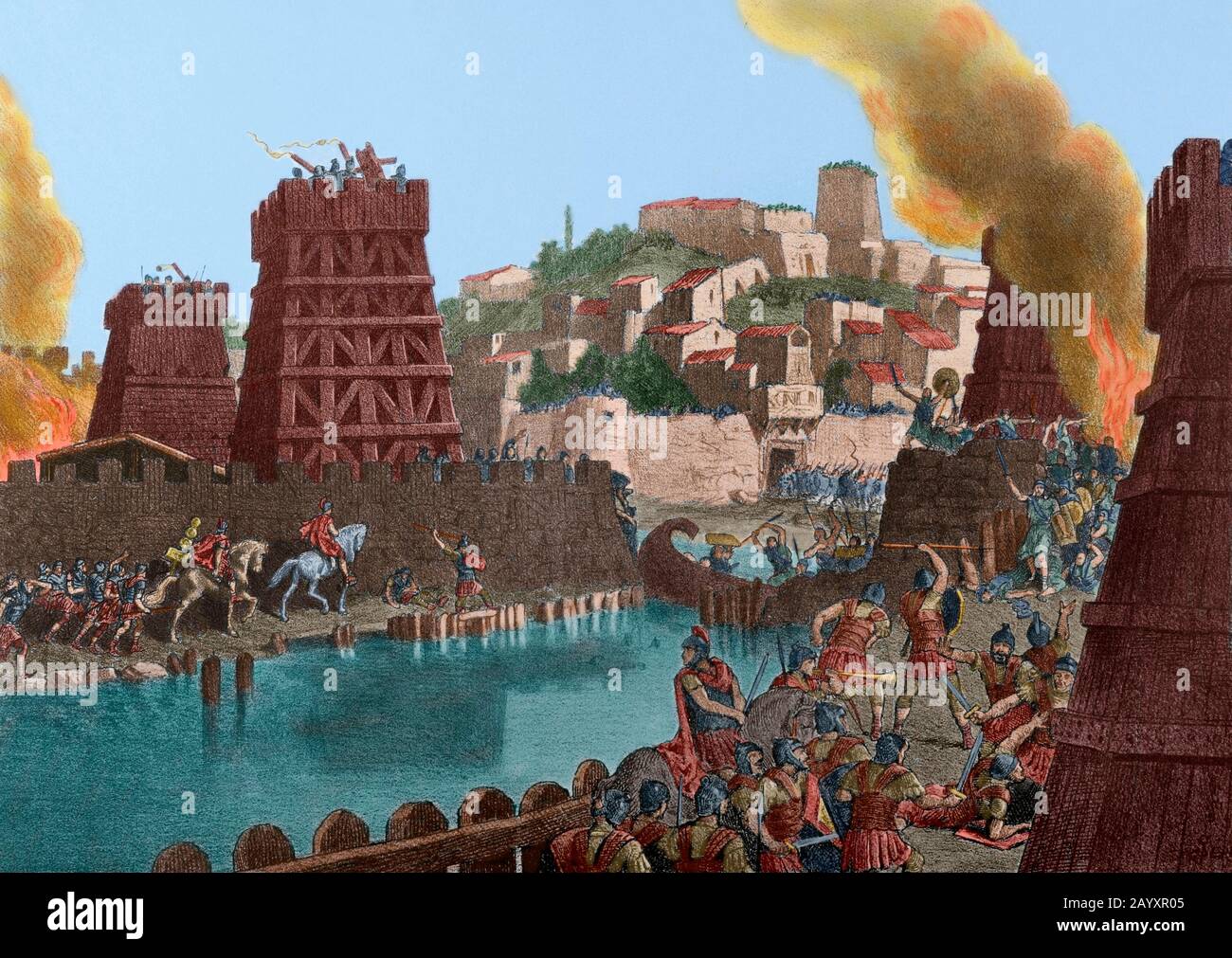 Siege of numancia by scipio hi-res stock photography and images - Alamy