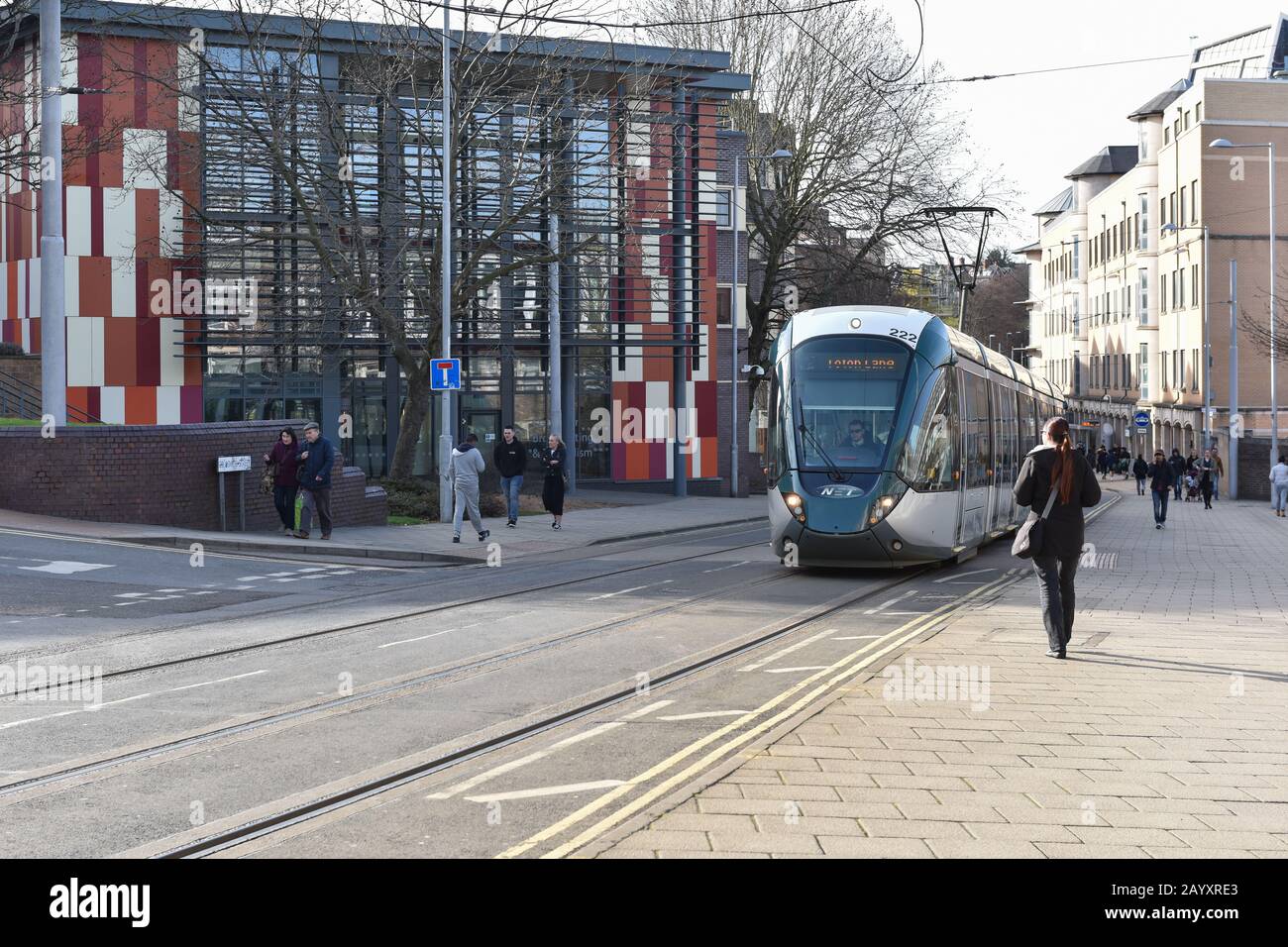 Newton building nottingham trent university hi-res stock photography ...