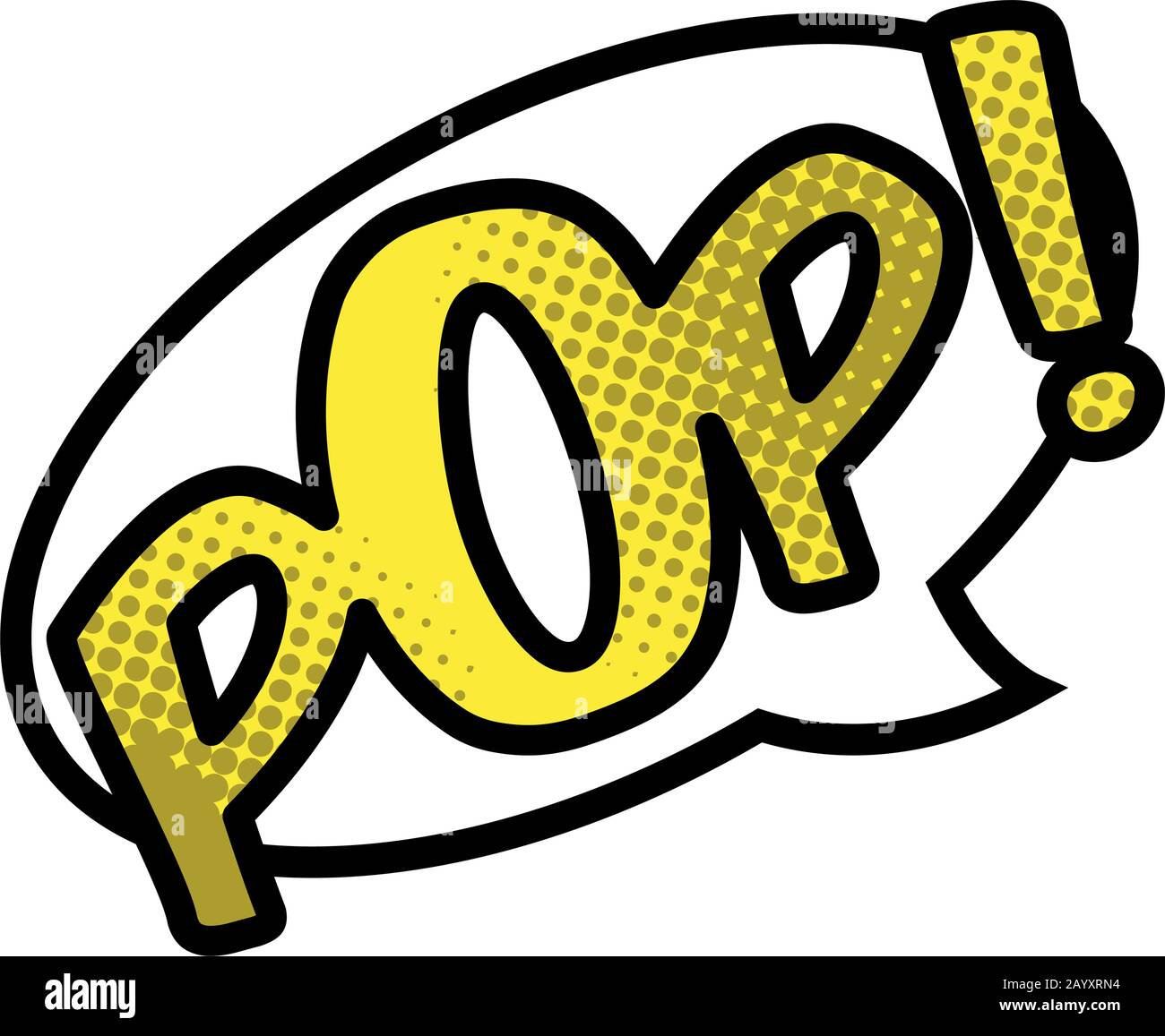 Pop comic bubble expression Stock Vector Image & Art - Alamy