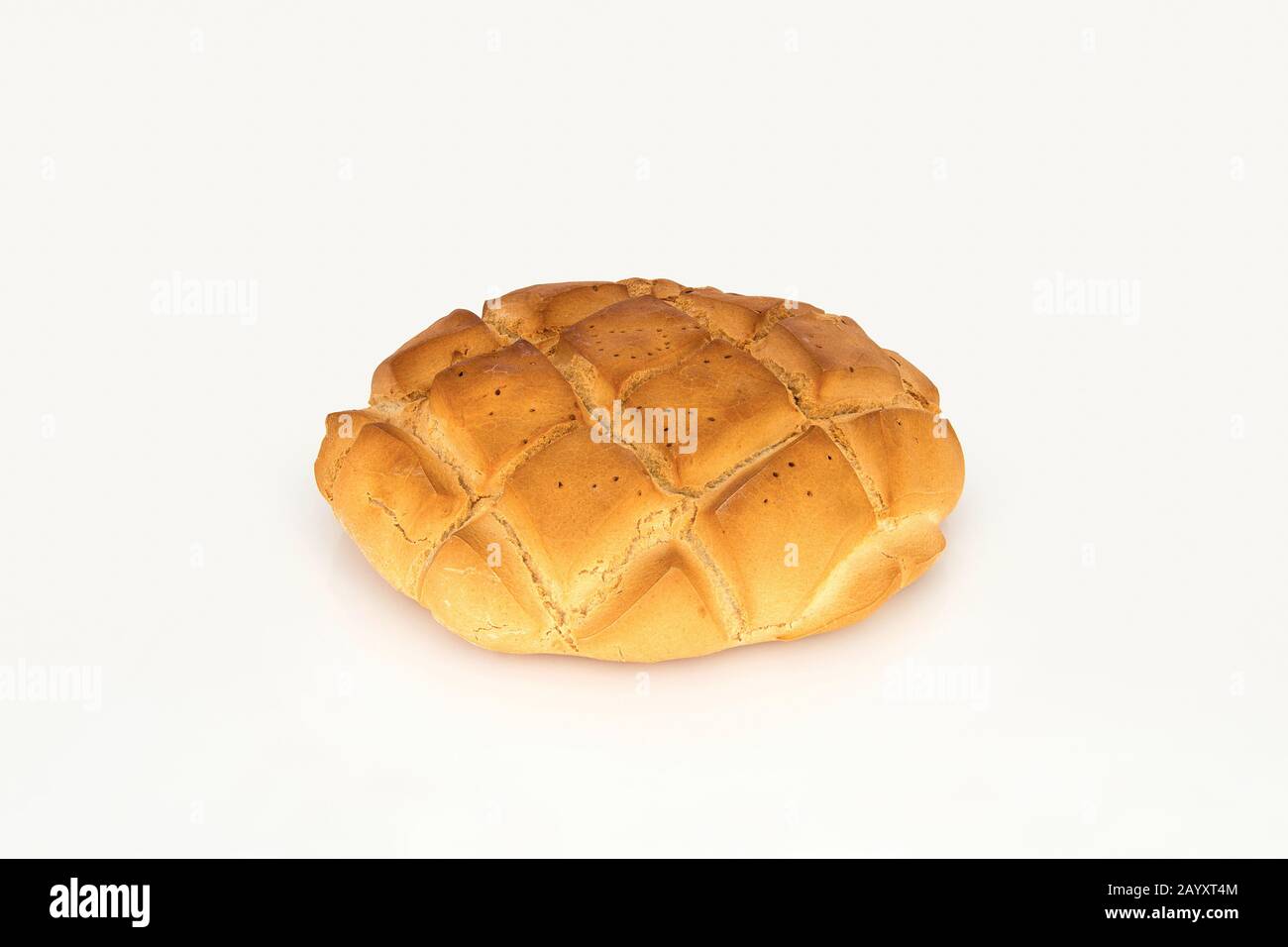 Typical Spanish round rustic bread Stock Photo - Alamy