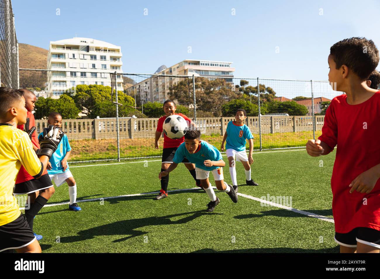 Score his goal hi-res stock photography and images - Alamy
