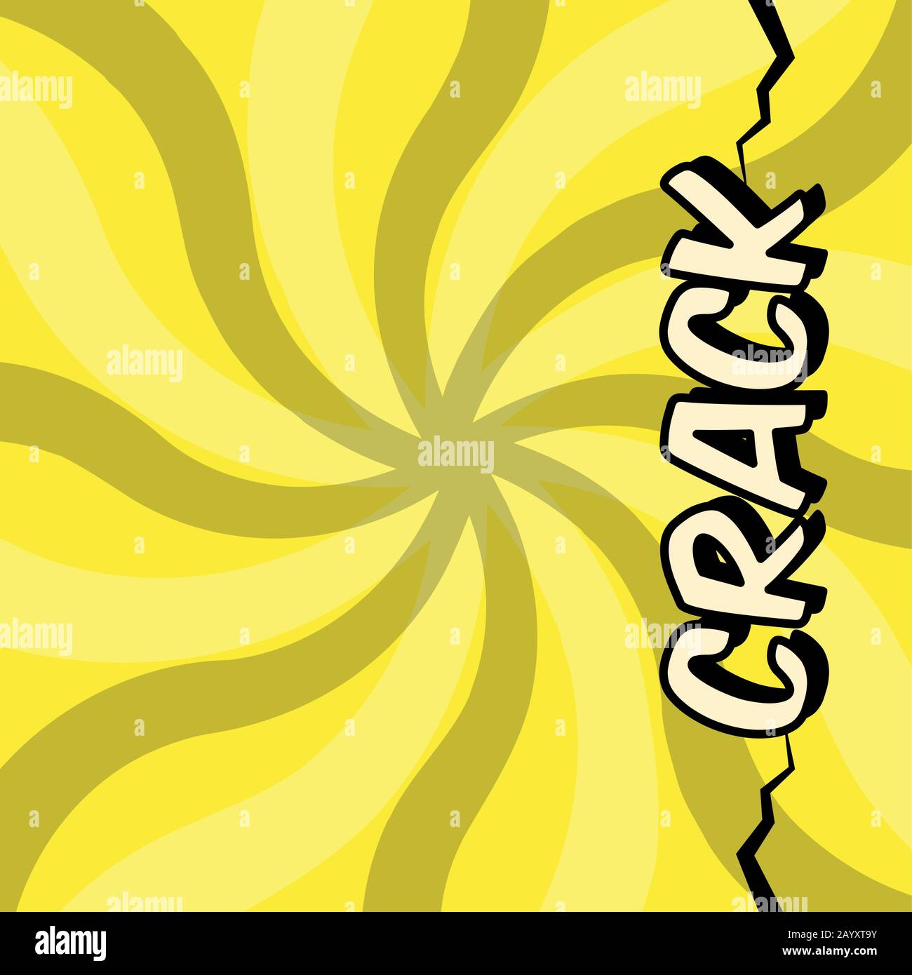Crack pop comic expression Stock Vector Image & Art - Alamy