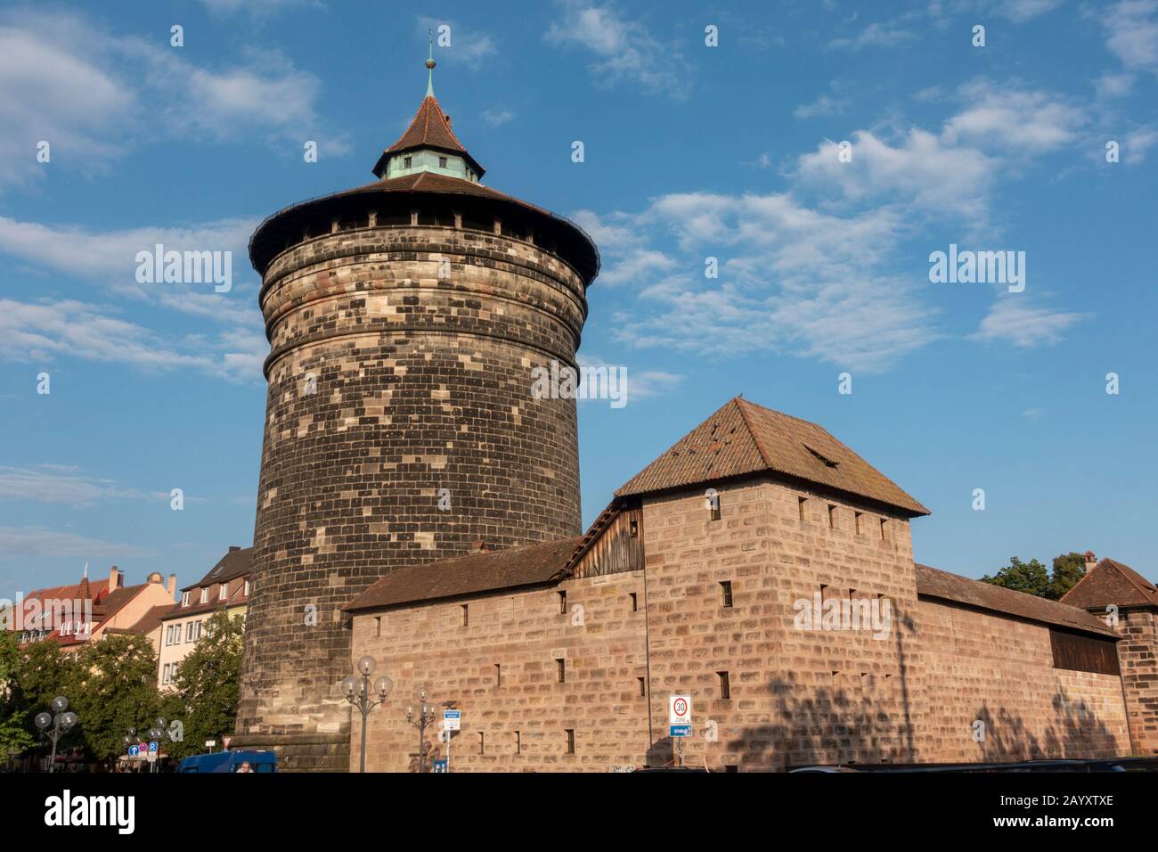 Spittler gate tower hi-res stock photography and images - Alamy