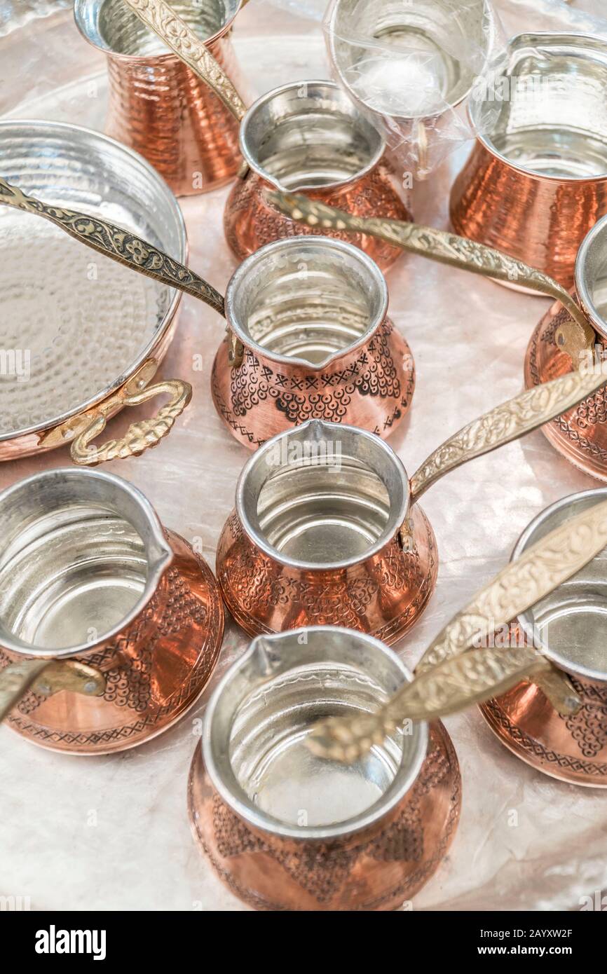 Antique Copper Pots High Resolution Stock Photography and Images - Alamy