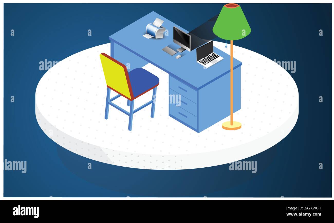 Office doorway view Cut Out Stock Images & Pictures - Alamy