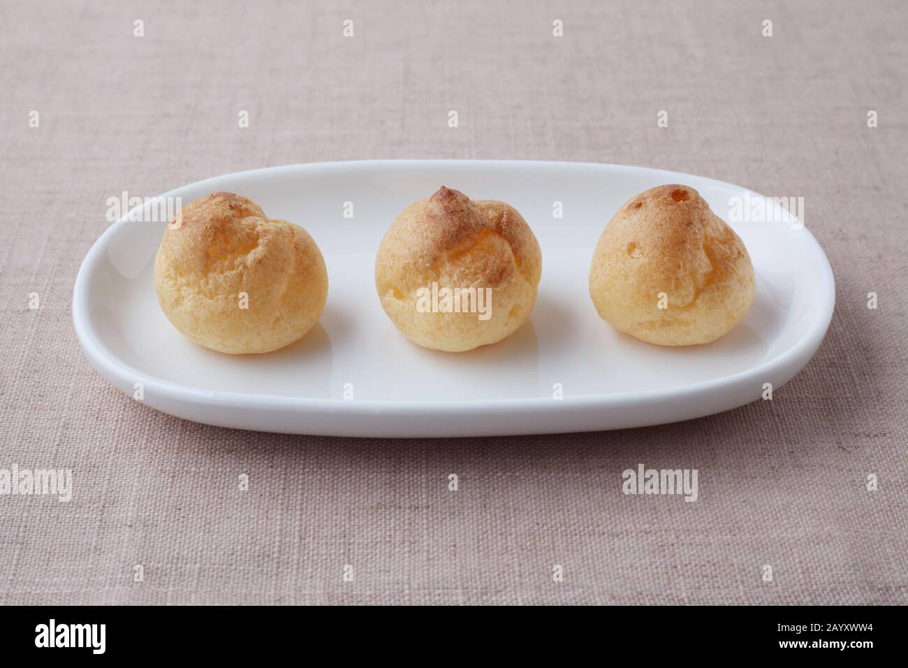 Cream Puffs Plate High Resolution Stock Photography and Images - Alamy