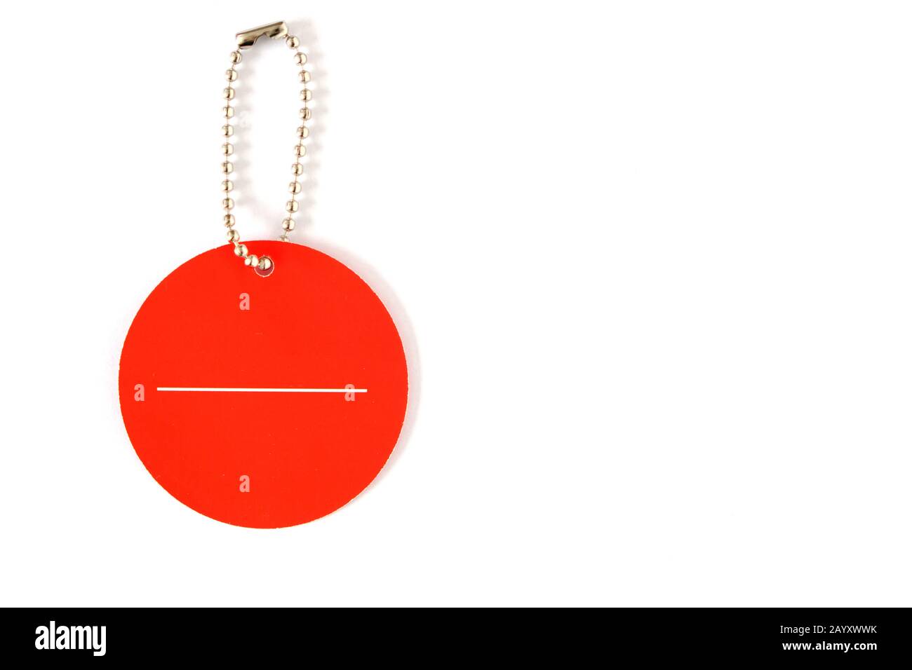 Gift tag round Cut Out Stock Images & Pictures - Alamy