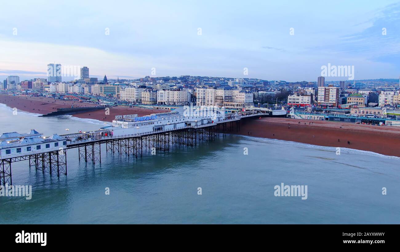 Aerial View Brighton Pavilion High Resolution Stock Photography and ...