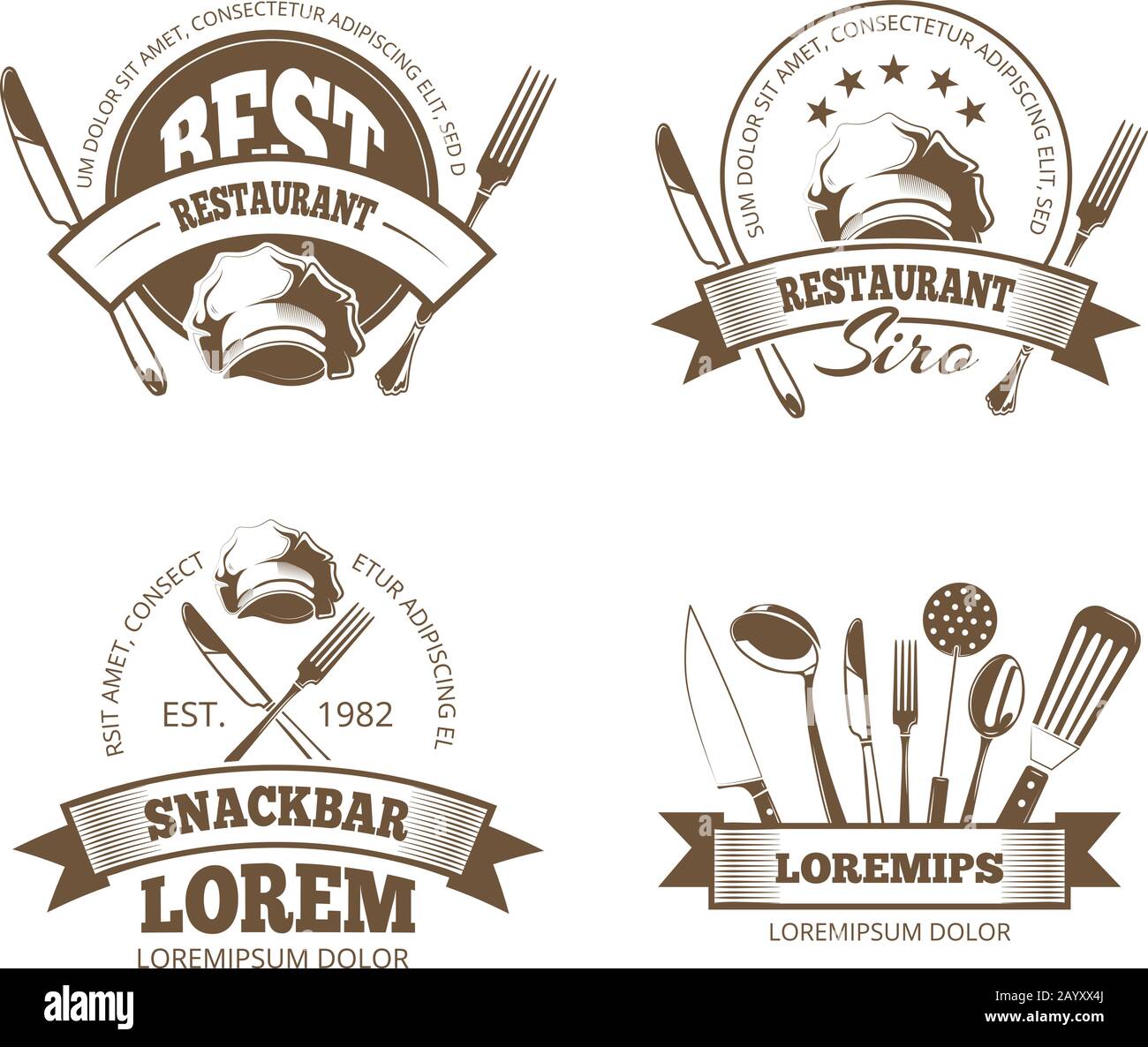 Restaurant Menu Badge