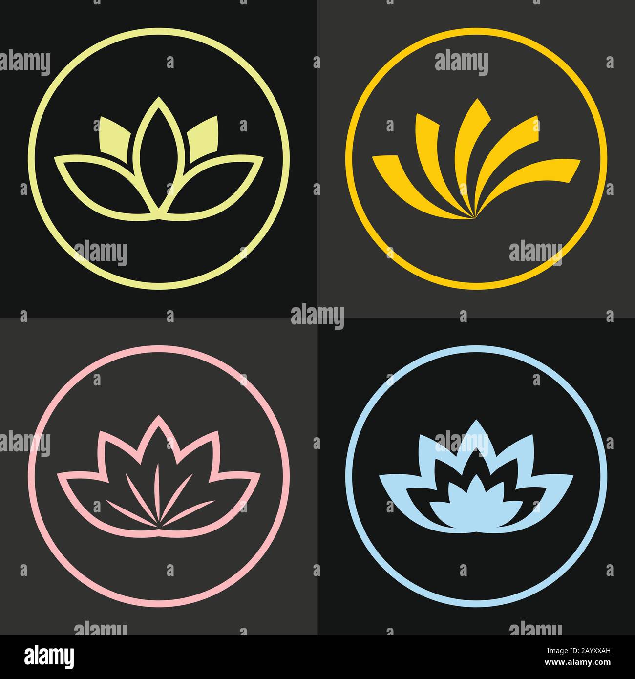 Graphic design black line Stock Vector Images - Alamy