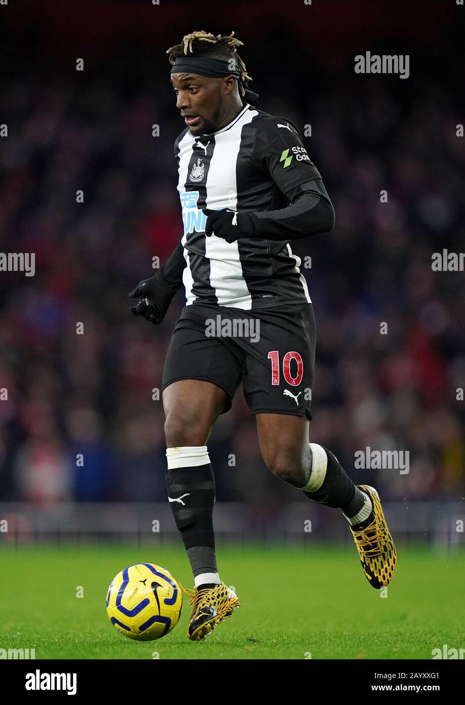 Newcastle United's Allan Saint-Maximin Stock Photo - Alamy