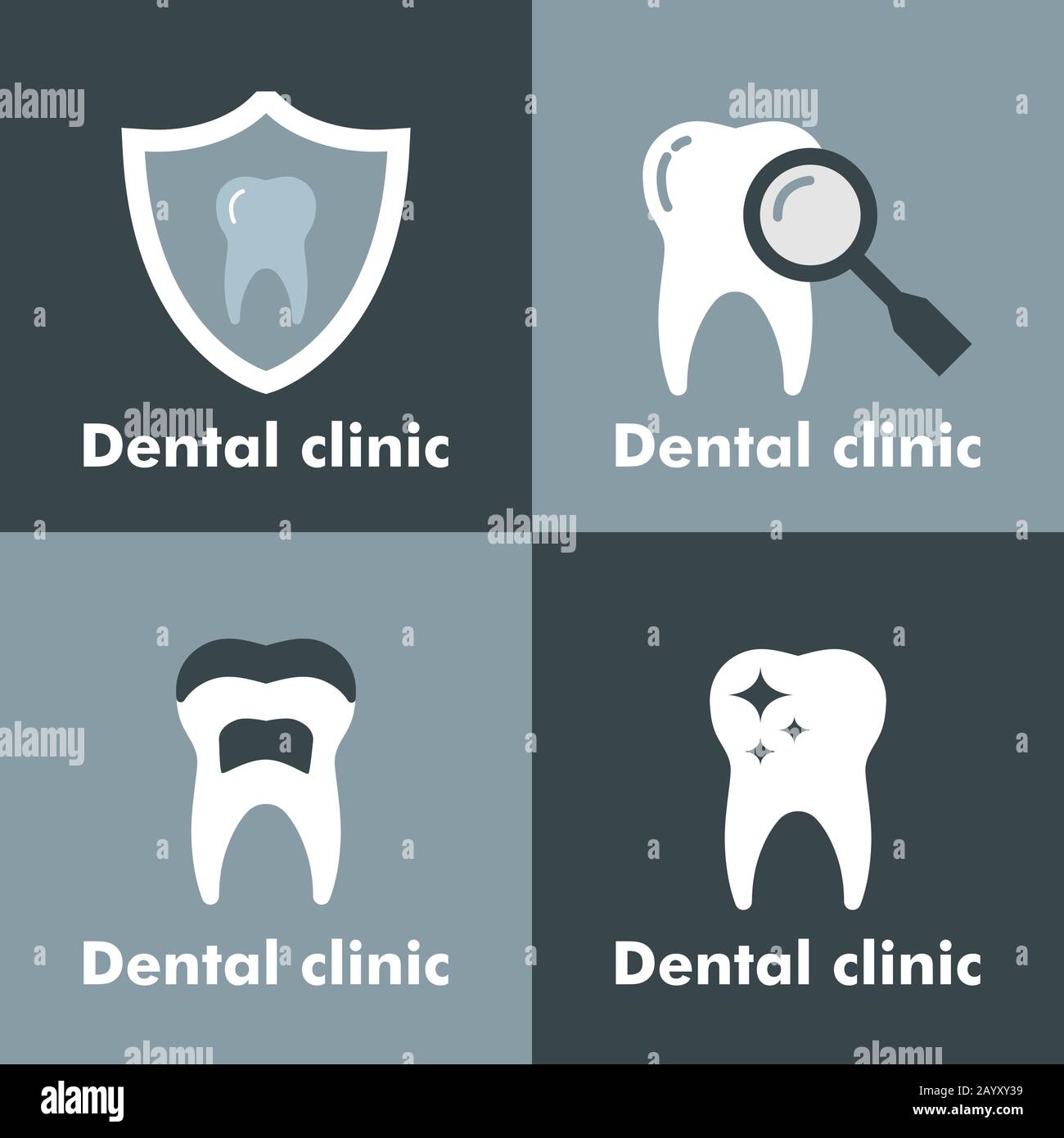 Oral medicine logo hi-res stock photography and images - Alamy