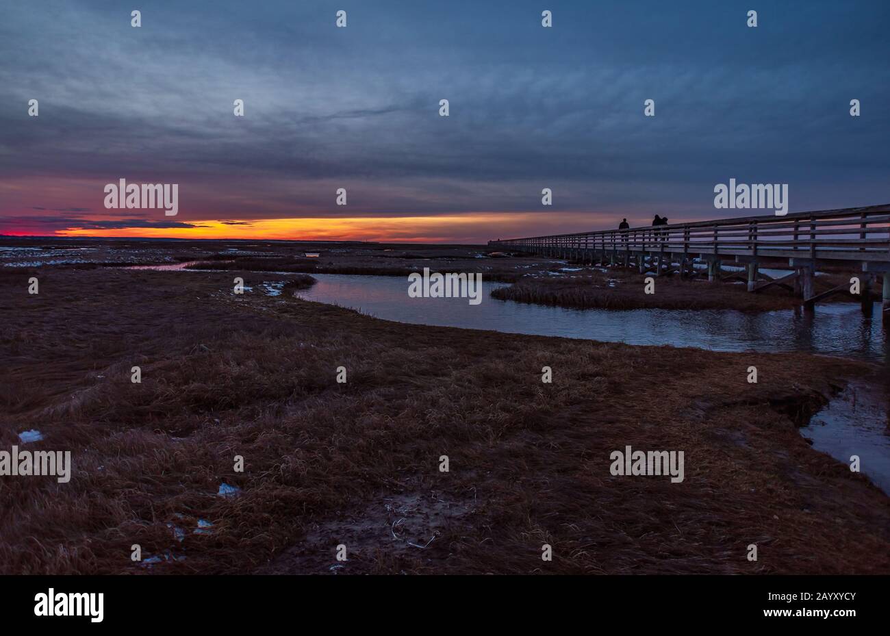 Blue Hour Tidal Pools 2 Stock Photo - Alamy