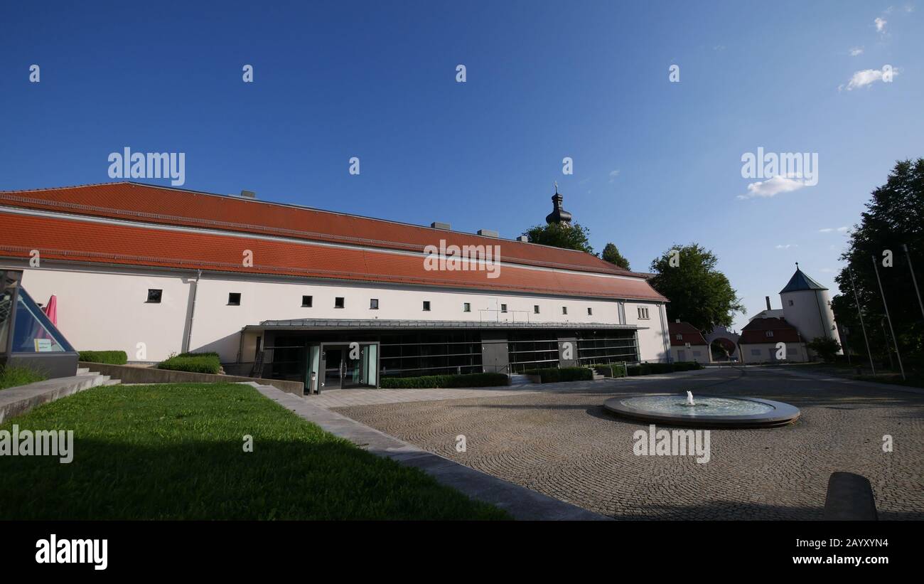 Laupheim, Germany: The culture house, which belongs to the Laupheim ...