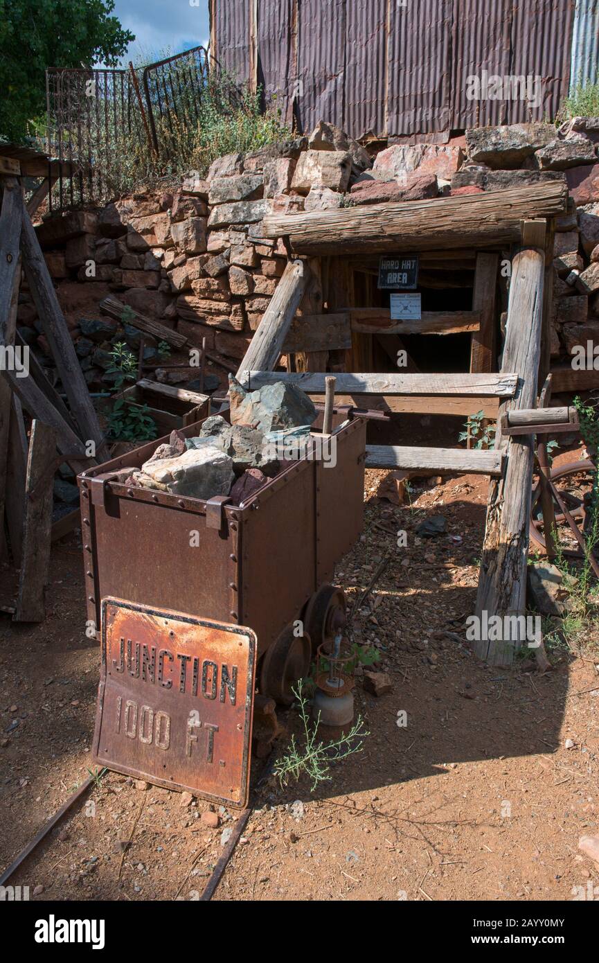 Old mining equipment hi-res stock photography and images - Alamy