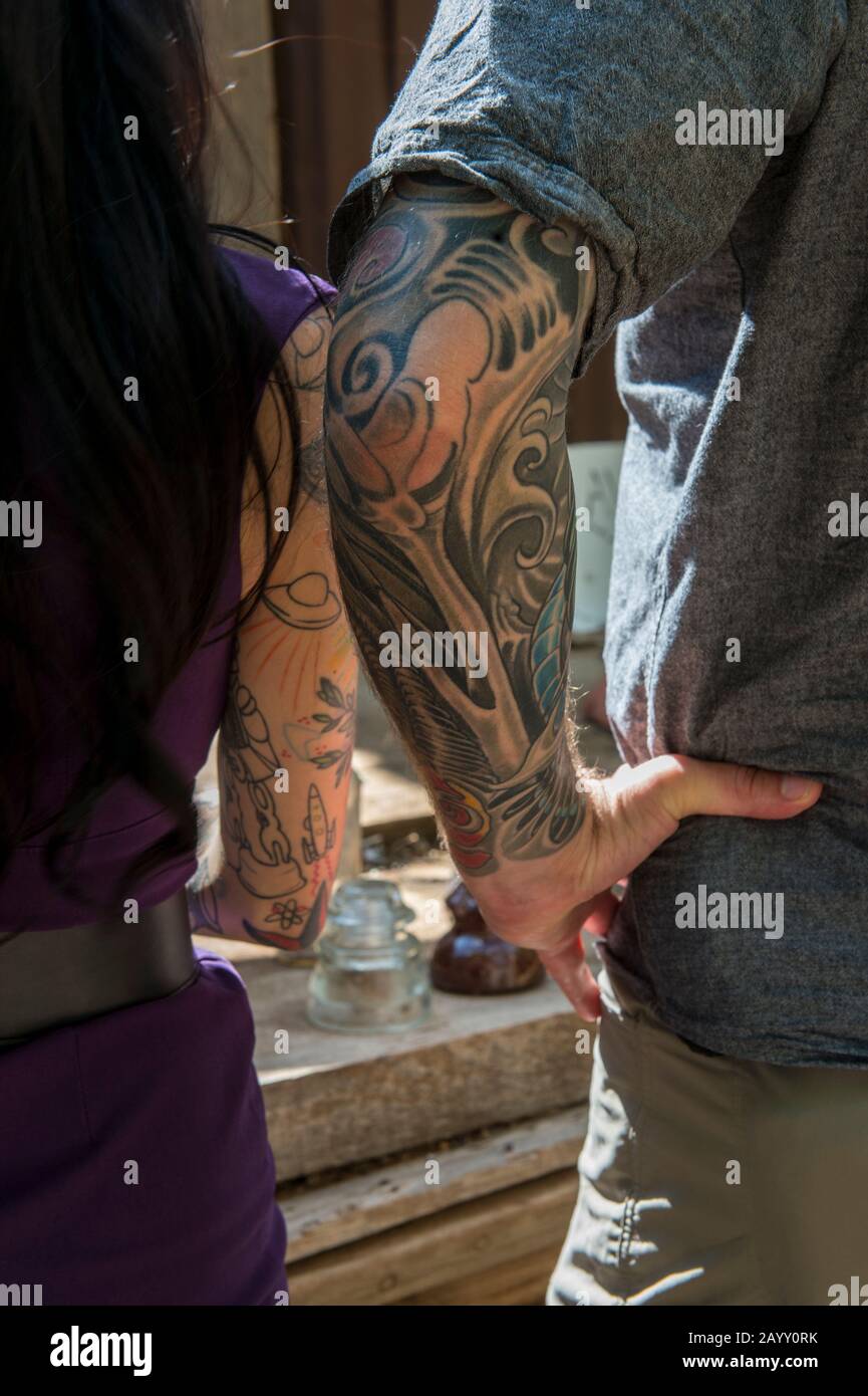 Ghost Sleeve Tattoos