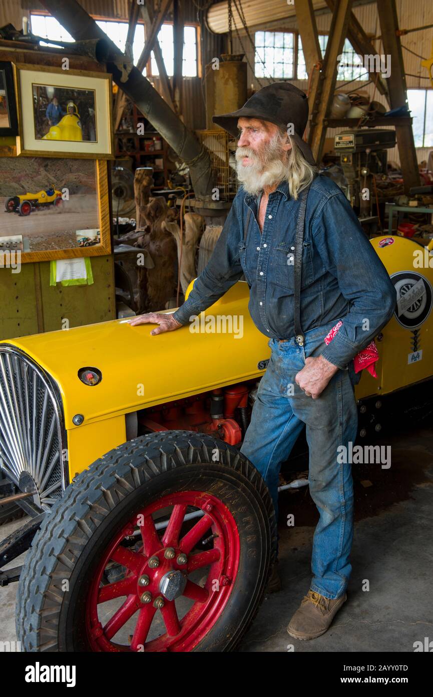Don Robertson, the owner and founder of the historic Gold King Mine and ...