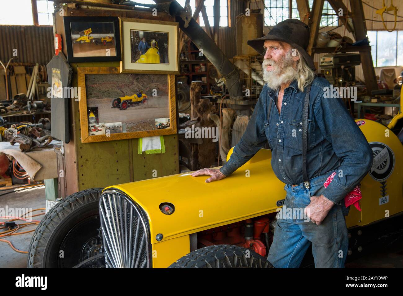 Don Robertson, the owner and founder of the historic Gold King Mine and ...