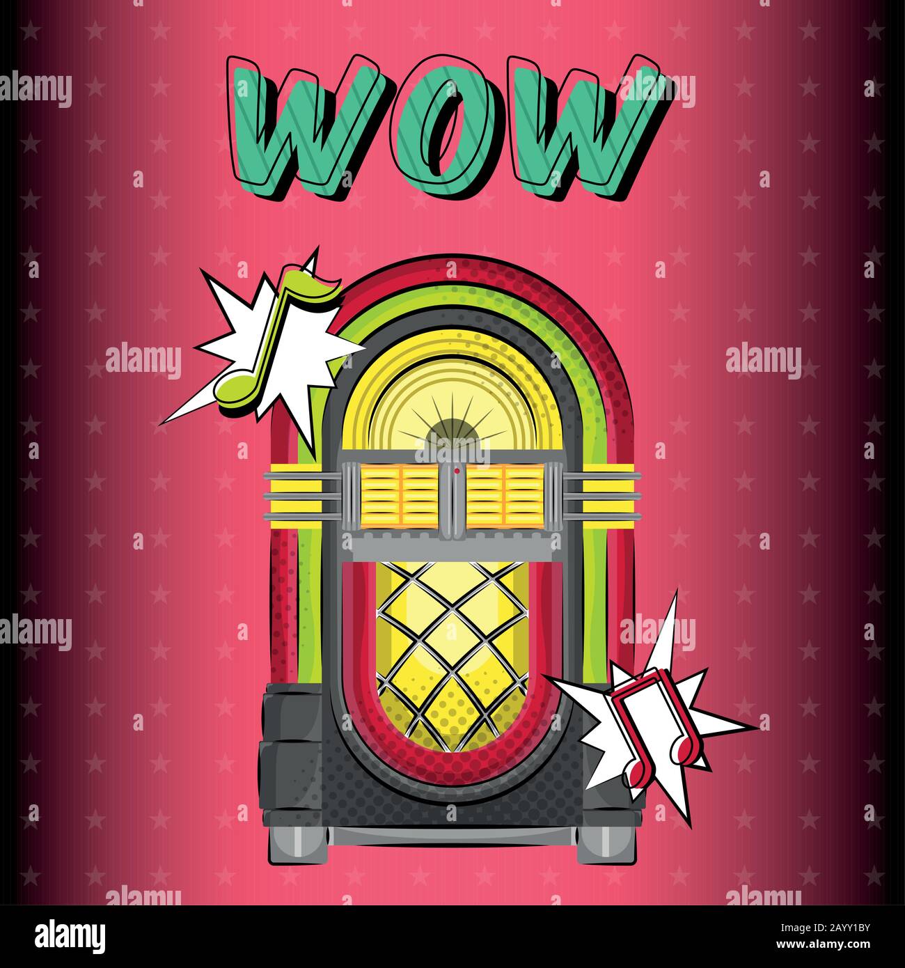 Pop art illustration Stock Vector Image & Art - Alamy