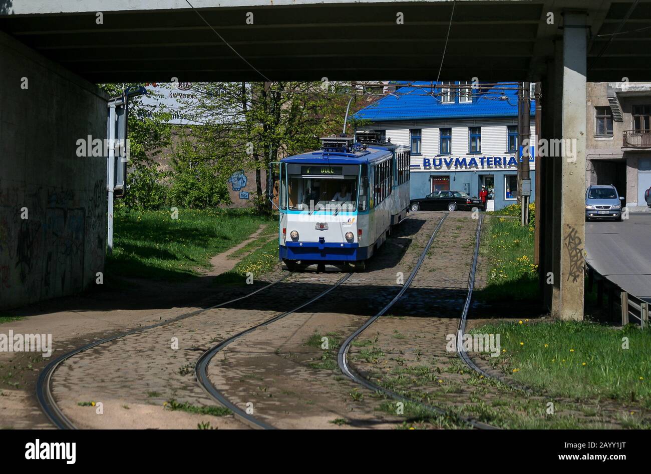 Riga tramway hi-res stock photography and images - Alamy