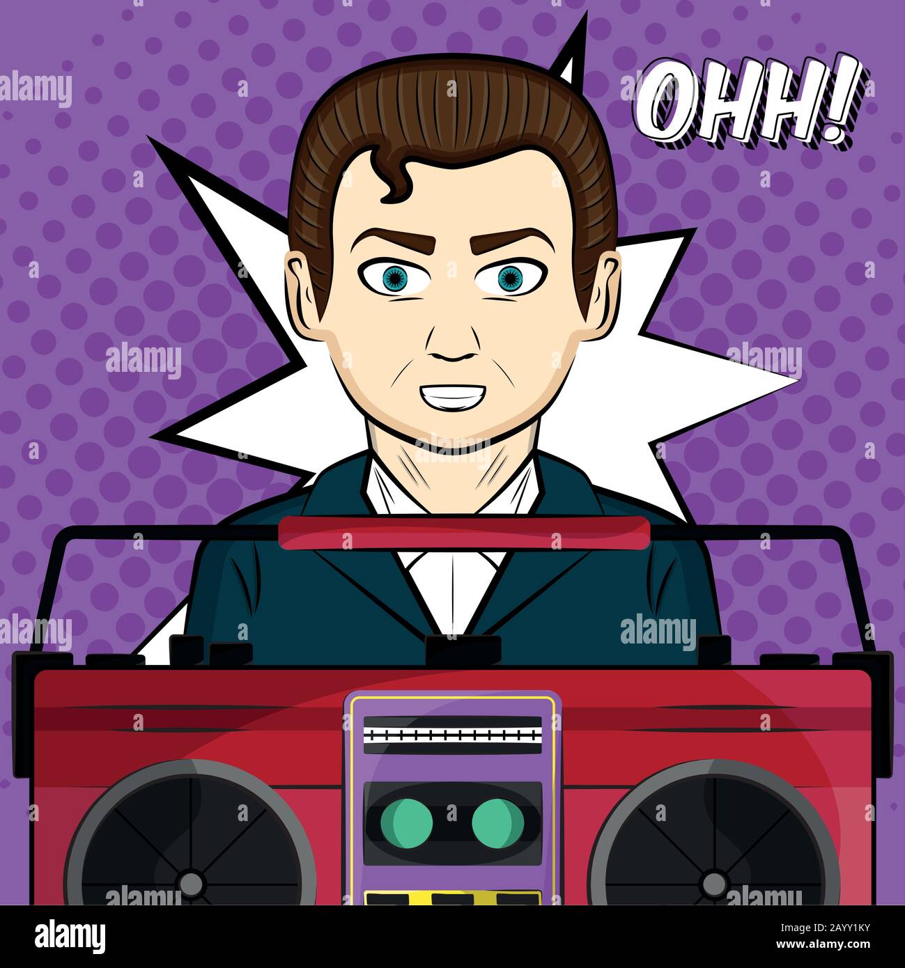 Pop art illustration Stock Vector Image & Art - Alamy