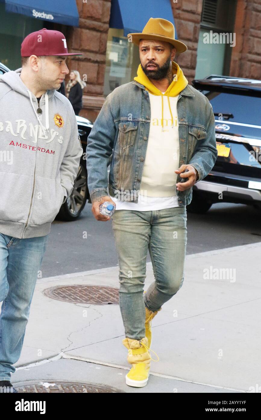 New York, NY, USA. 17th Feb, 2020. Joe Budden at Build Series promoting ...