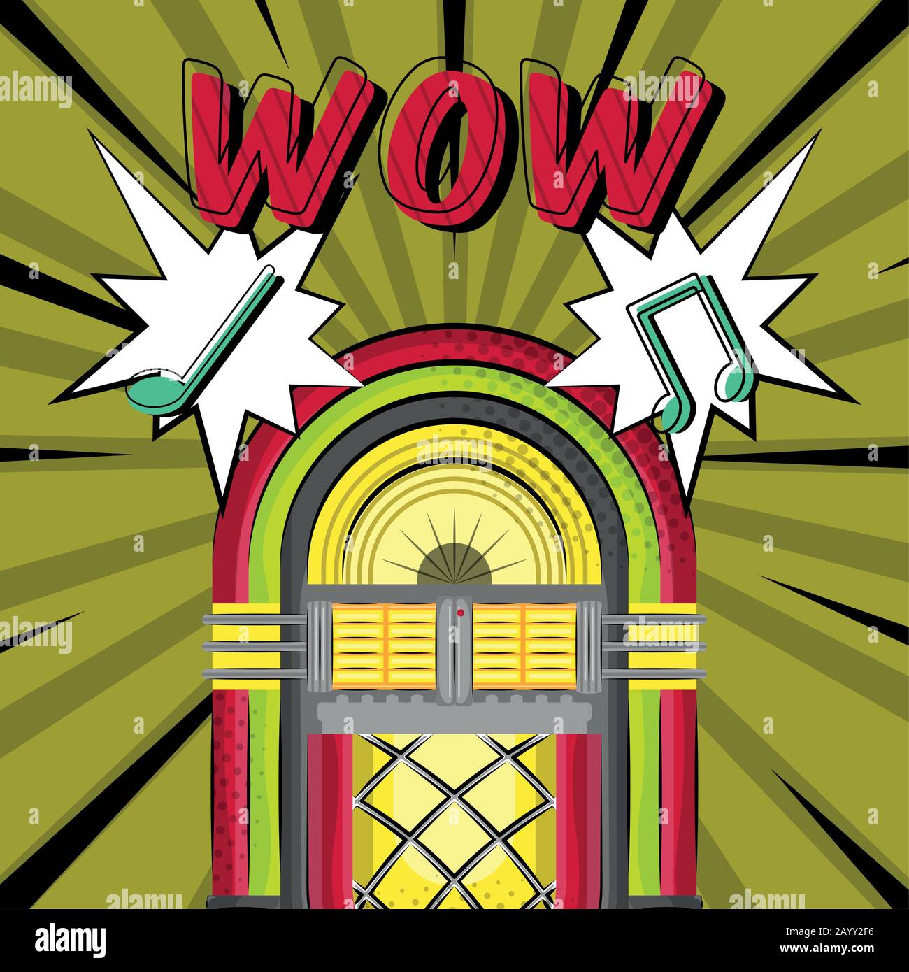 Pop art illustration Stock Vector Image & Art - Alamy