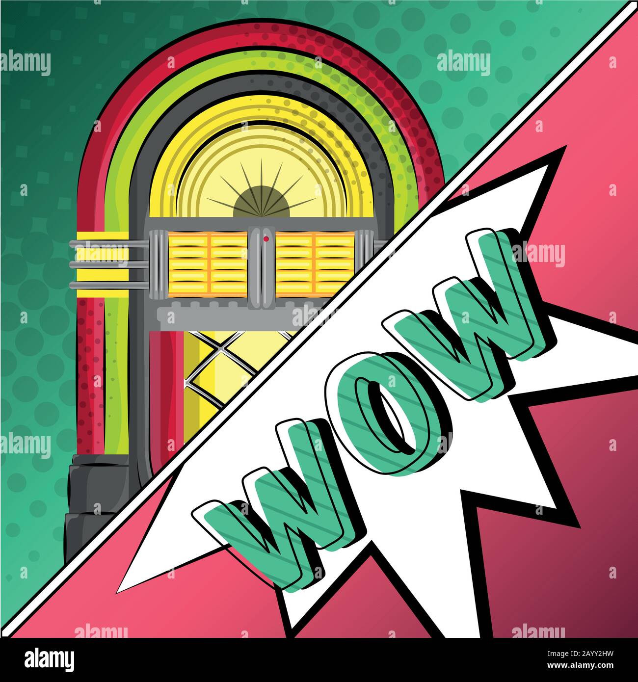 Pop art illustration Stock Vector Image & Art - Alamy