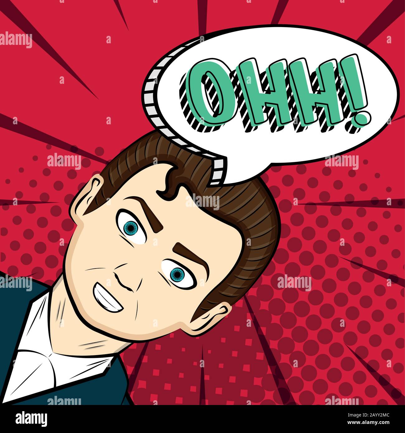 Pop art illustration Stock Vector Image & Art - Alamy