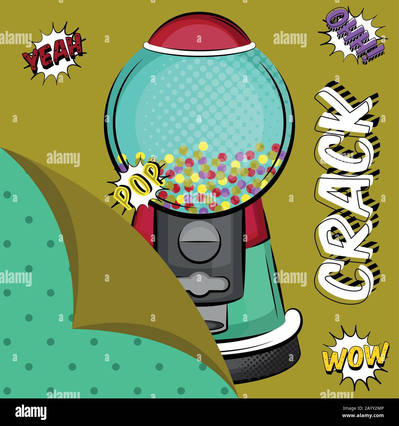 Pop art illustration Stock Vector Image & Art - Alamy