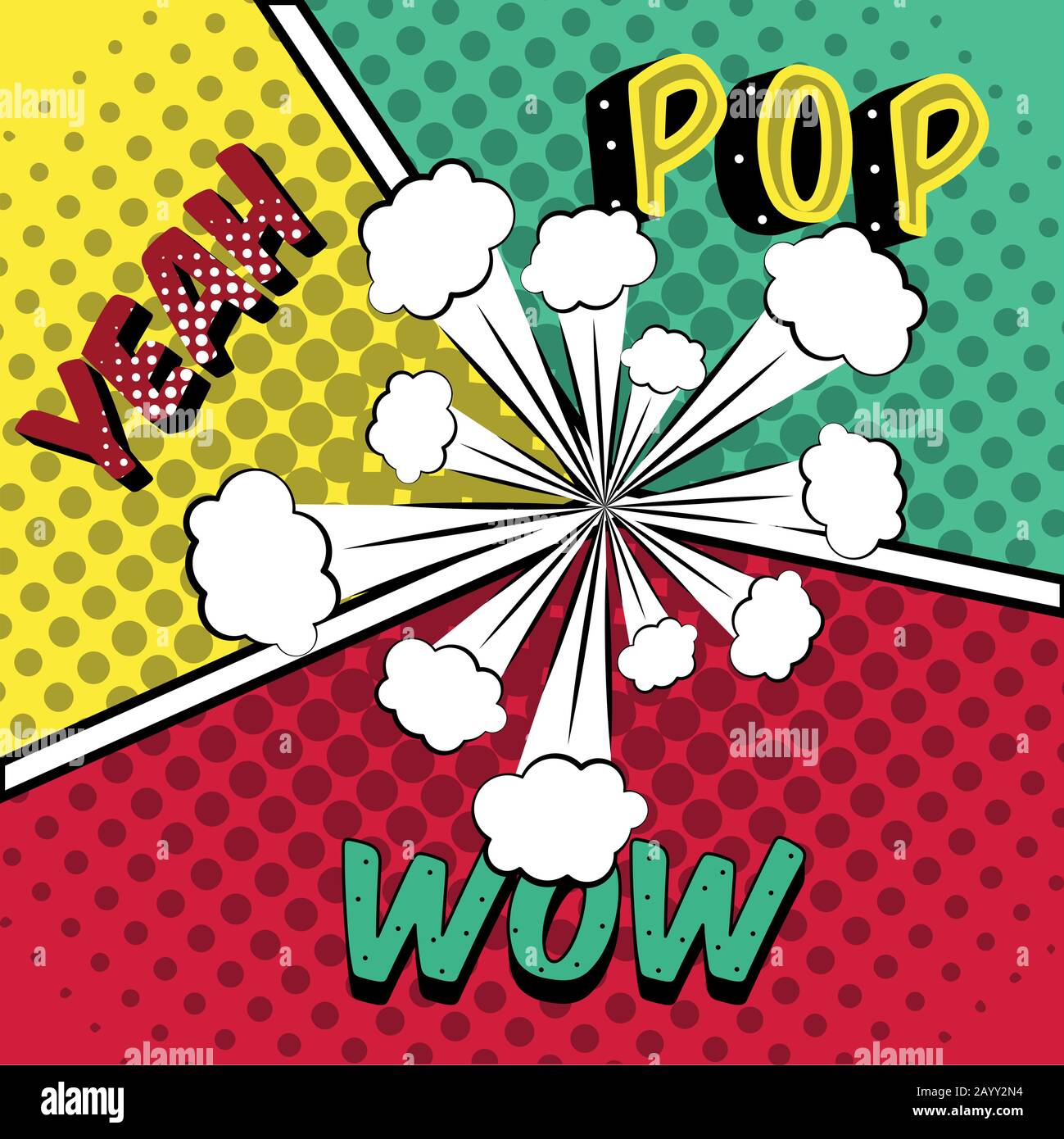 Pop art illustration Stock Vector Image & Art - Alamy