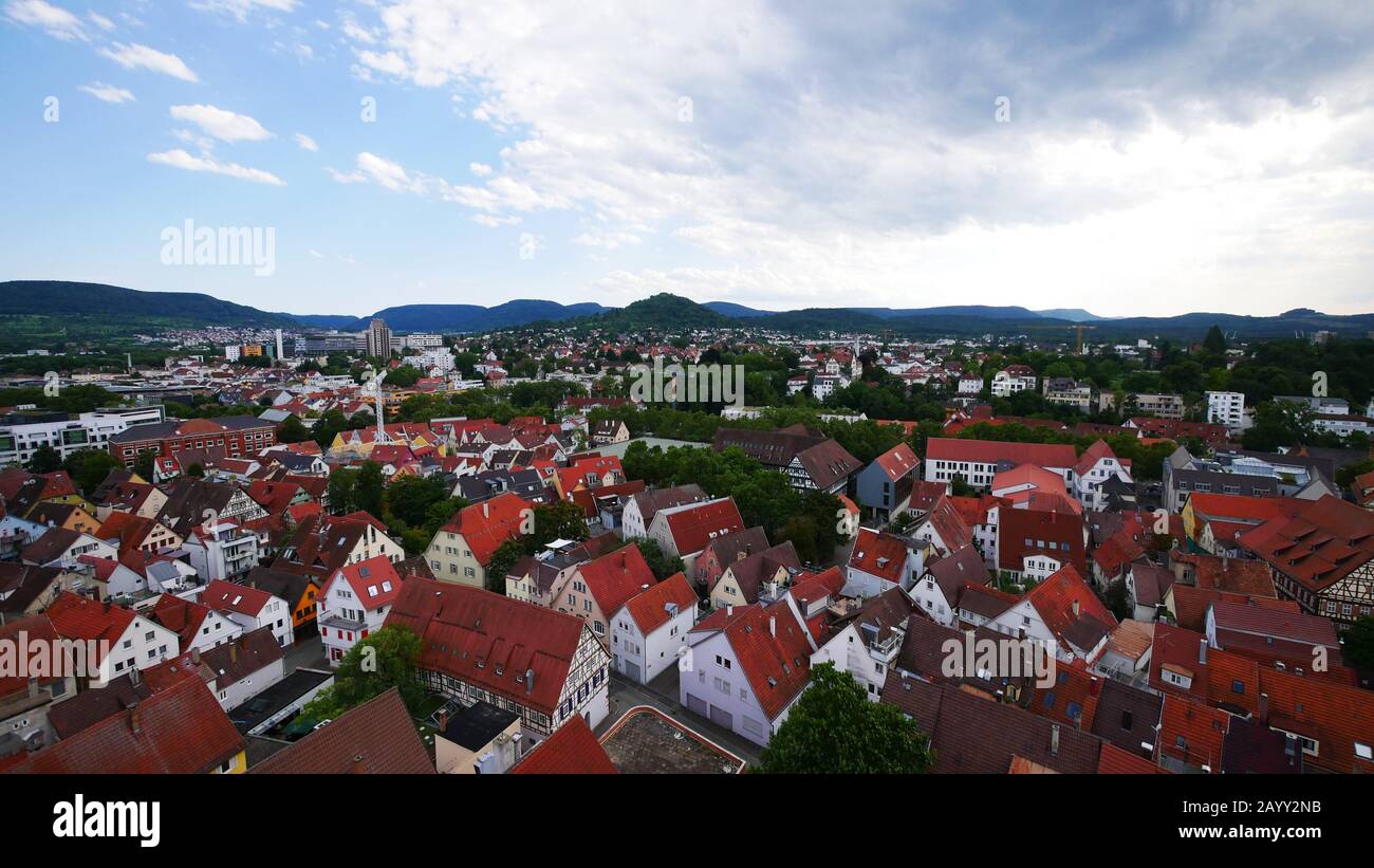 Albtrauf aerial hi-res stock photography and images - Alamy