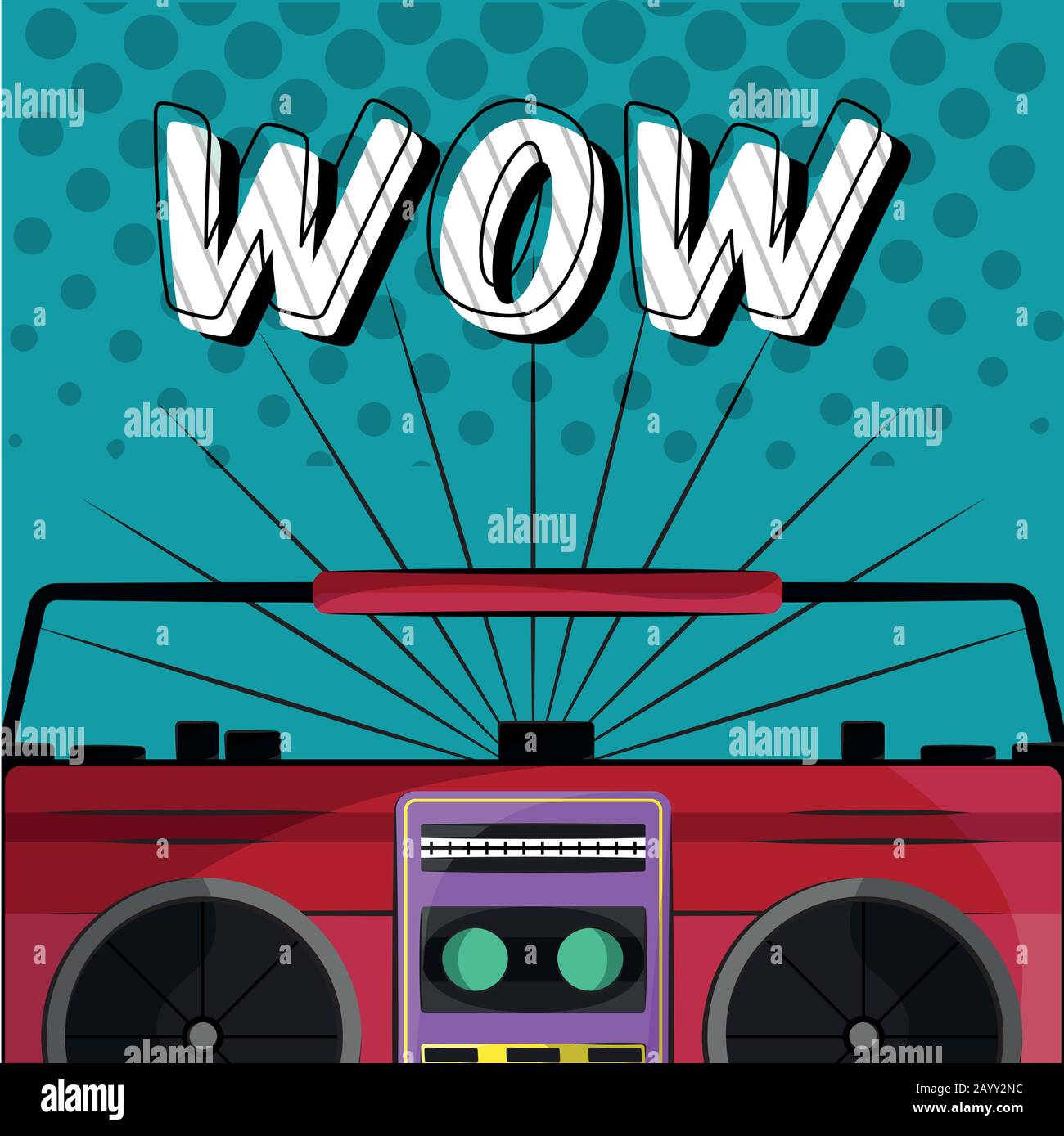 Pop art illustration Stock Vector Image & Art - Alamy