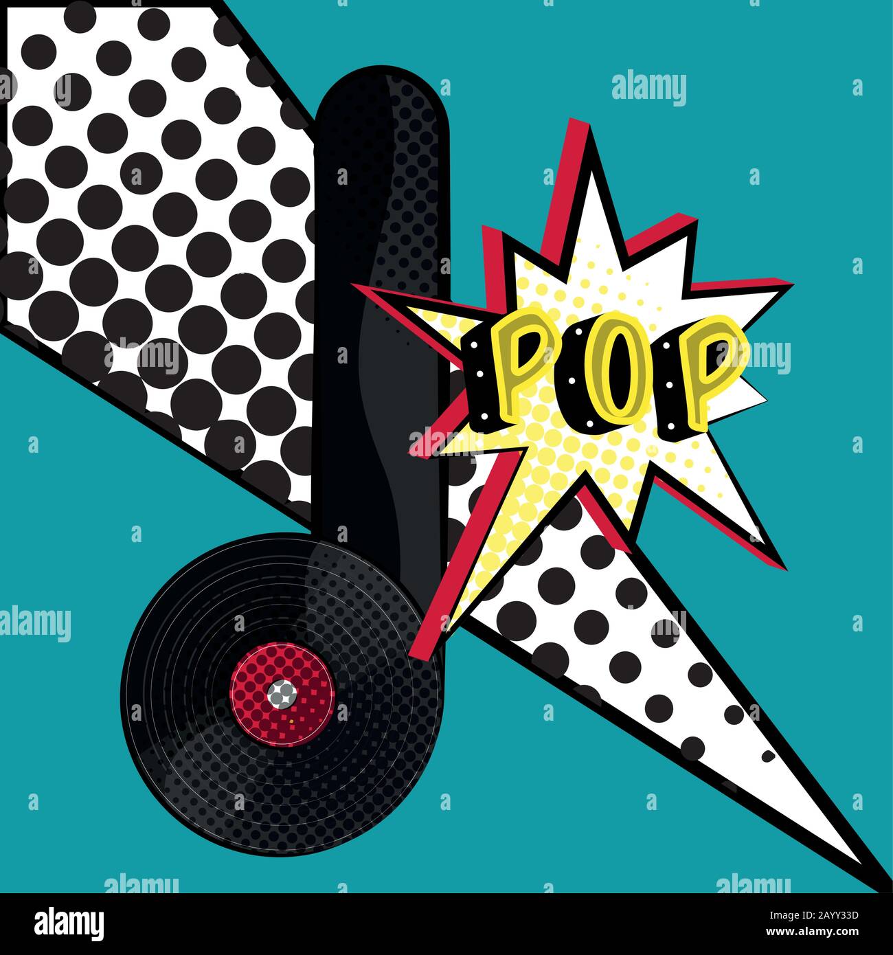 Pop art illustration Stock Vector Image & Art - Alamy