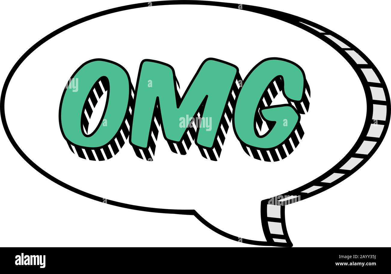 Omg expression Stock Vector Images - Alamy