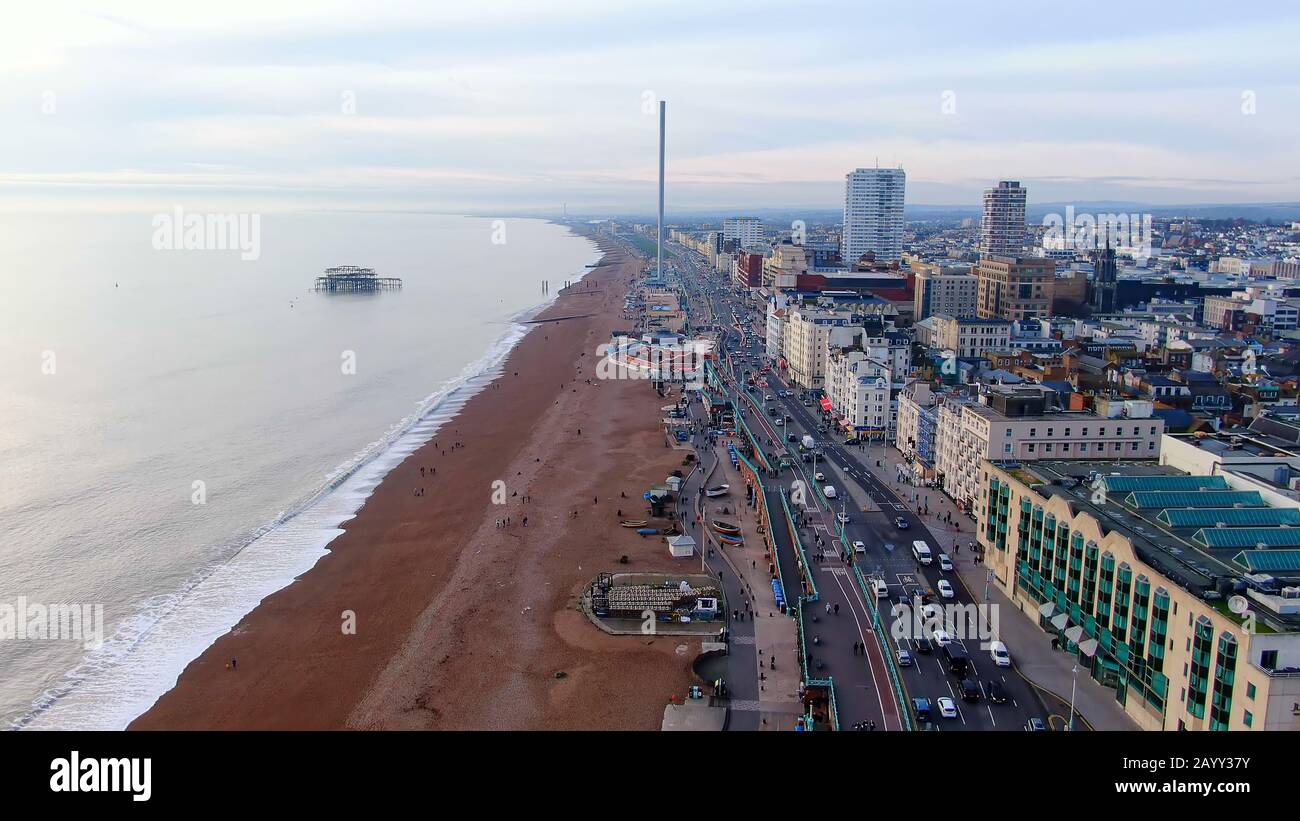 Aerial View Brighton Pavilion High Resolution Stock Photography and ...