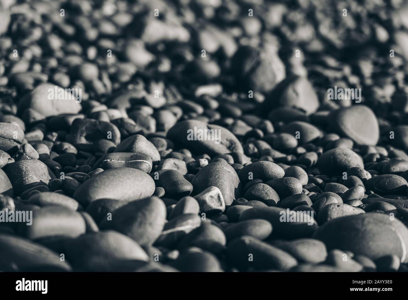 Smooth Round Pebble; Natura Background. Textures Stock Photo - Alamy