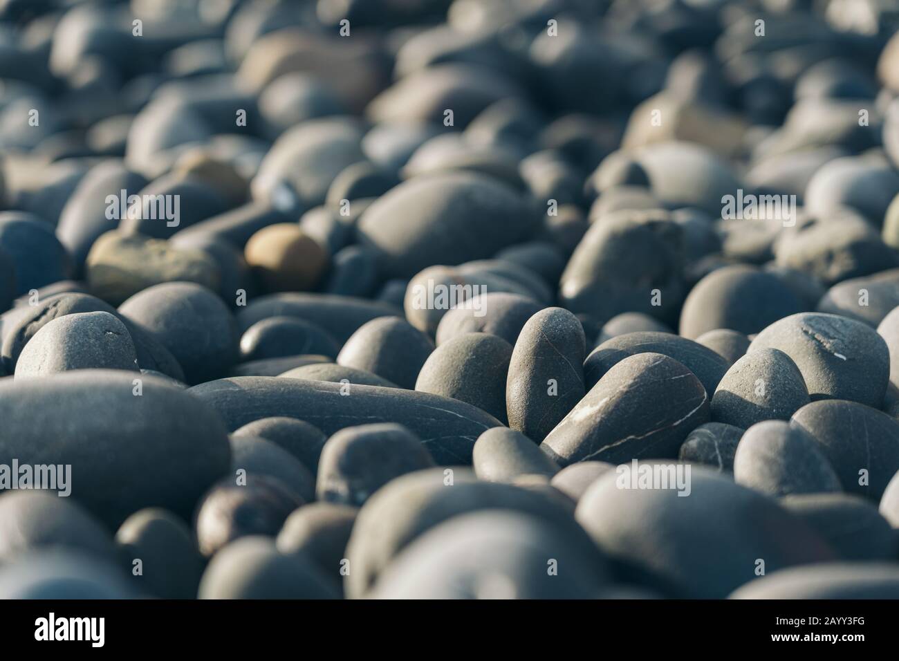 Smooth Round Pebble; Natura Background. Textures Stock Photo - Alamy