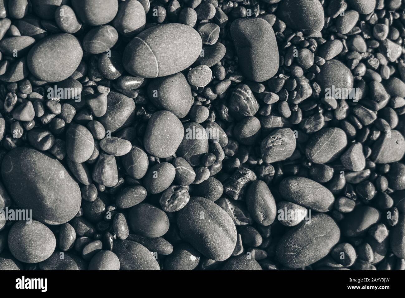 Smooth Round Pebble; Natura Background. Textures Stock Photo - Alamy